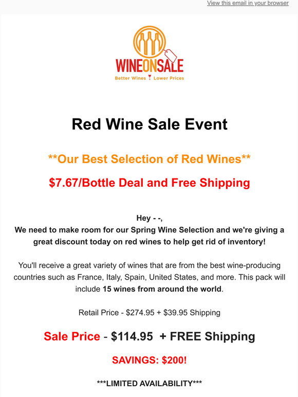 Wine On Sale: Celebrate Spring With These 15 Bottles of Red Wine ...