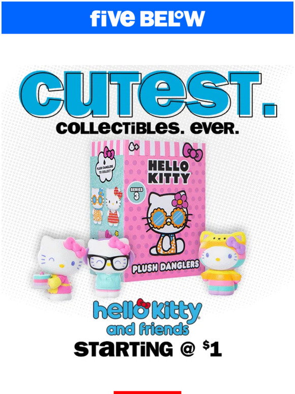 Five Below: Hello Kitty & Friends are HERE! | Milled