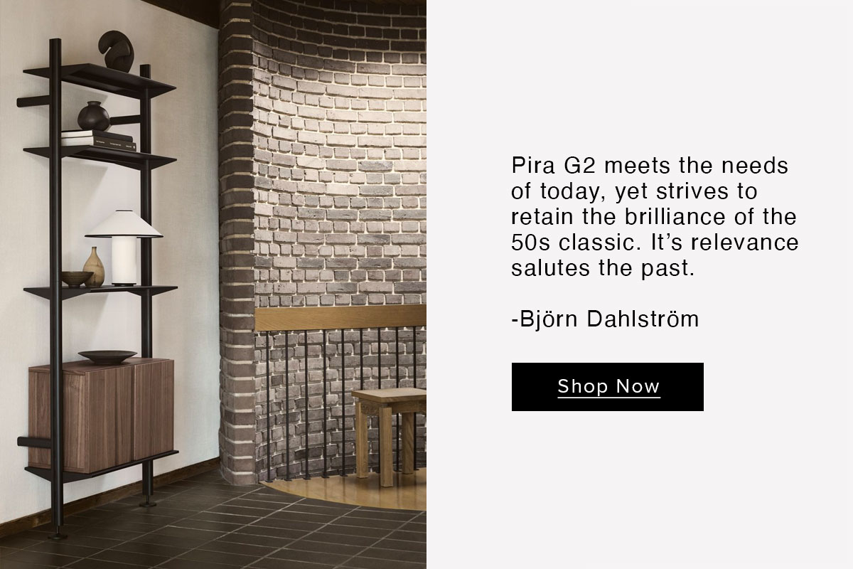 Utility Design: Discover the Pira G2 System by String Shelving | Milled