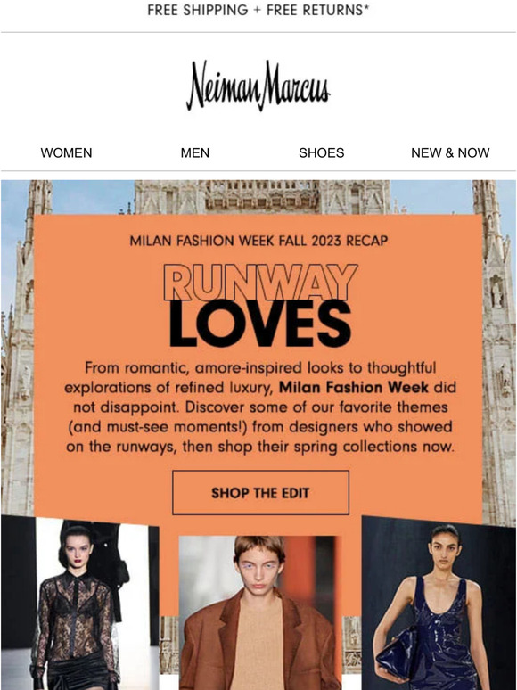 Neiman Marcus: Arrivederci, Milano! | Milled