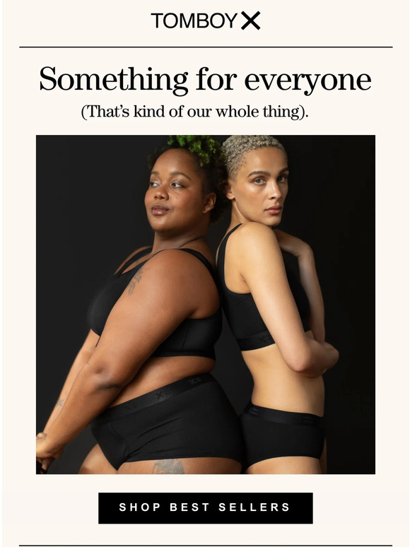 TomboyX: Your 15% off code awaits | Milled