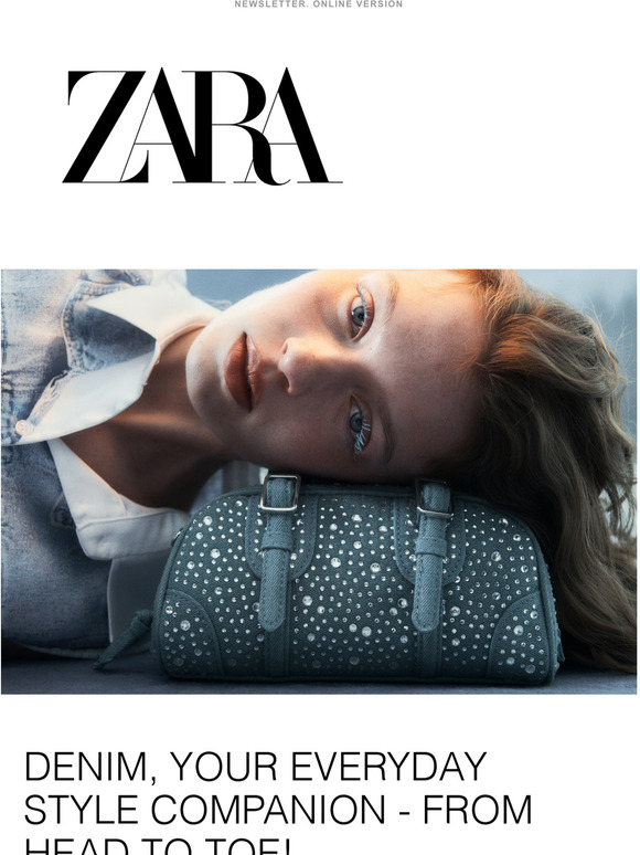 Zara: DENIM SHOES AND BAGS | Milled