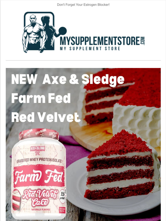 My Supplement Store: NEW Axe & Sledge Farm Fed Flavor: Introducing Red ...
