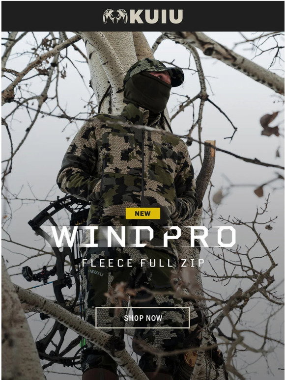 KUIU: All-New Wind Pro Fleece: Versatile for the Early & Late-Season ...