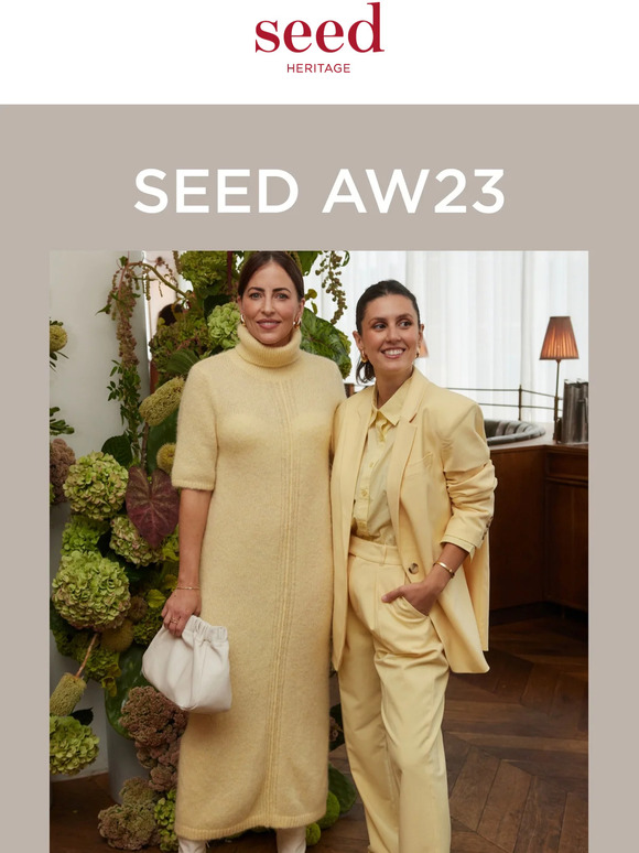 seed heritage: AW23 Preview | Shop our event edit | Milled