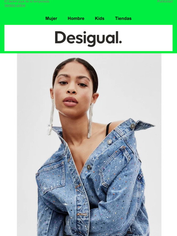 Desigual: Shiny Denim, colección en tendencia | Milled