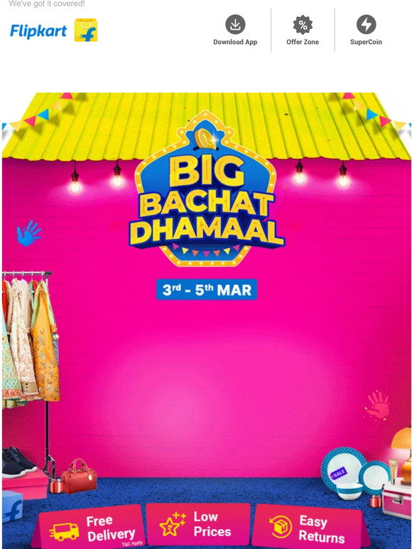 Flipkart: Checklist for An Unforgettable Holi | Milled