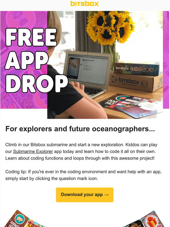 Bitsbox: The Perfect Weekend Activity: A Free Bitsbox App | Milled