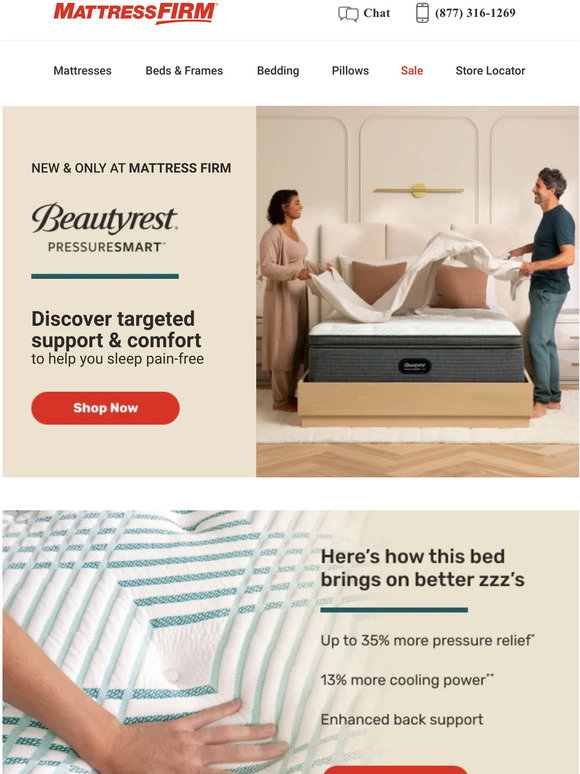 Elegant Beauty Rest Pressure Smart Gallery
