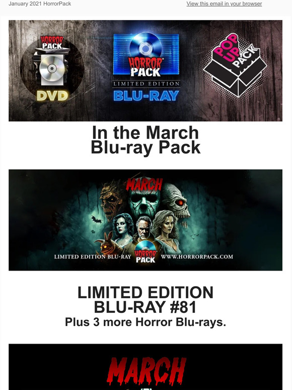 HorrorPack: March HorrorPack is open and the Scream Cleaning Horror ...
