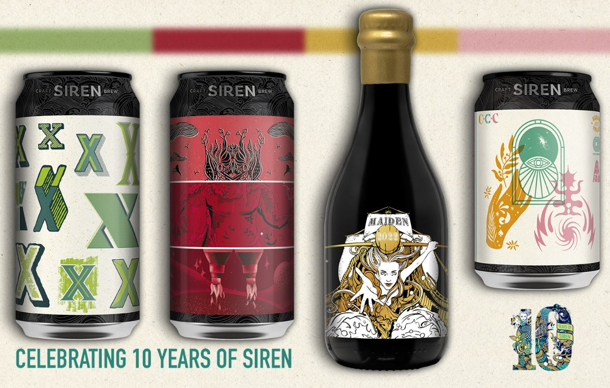 Siren Craft Brew: Meet Our 10th Anniversary Beers | Milled