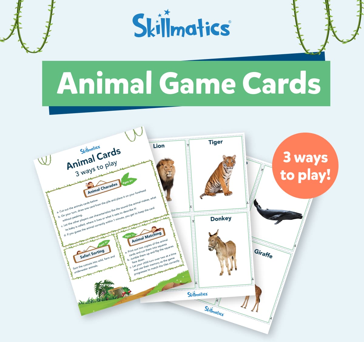 Skillmatics: [FREE PRINTABLES] Celebrate World Wildlife Day with these ...