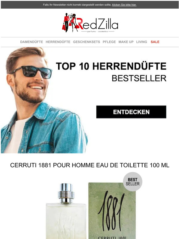 RedZilla: Unsere Top 10 der beliebtesten Herrendüfte🔥 | Milled