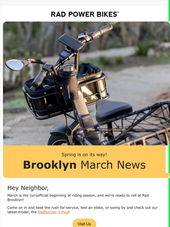 Rad Power Bikes: Your Rad Brooklyn March Update! | Milled