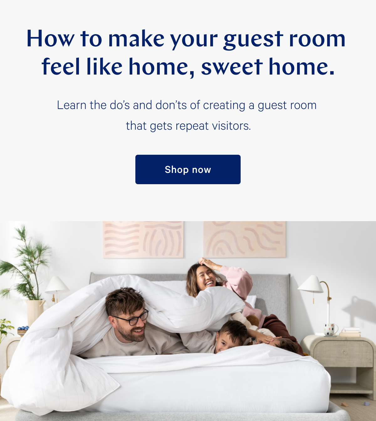 Casper: Do’s and don’ts of creating the perfect guest room. | Milled