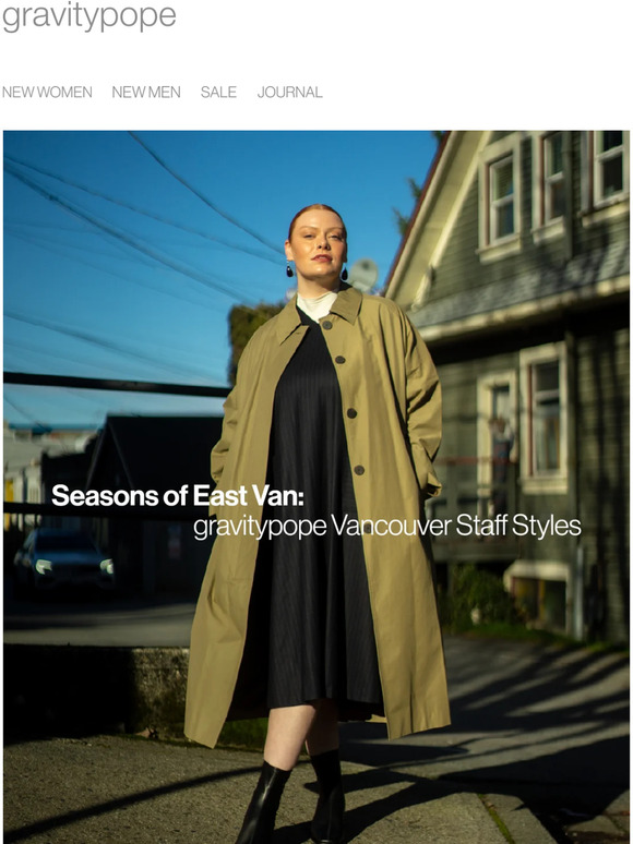 Gravity Pope: Seasons of East Van: gravitypope Vancouver Staff Styles | Milled