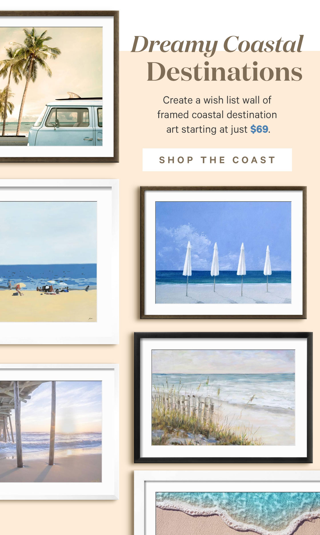 Art.com: Set sail for coastal destinations. | Milled