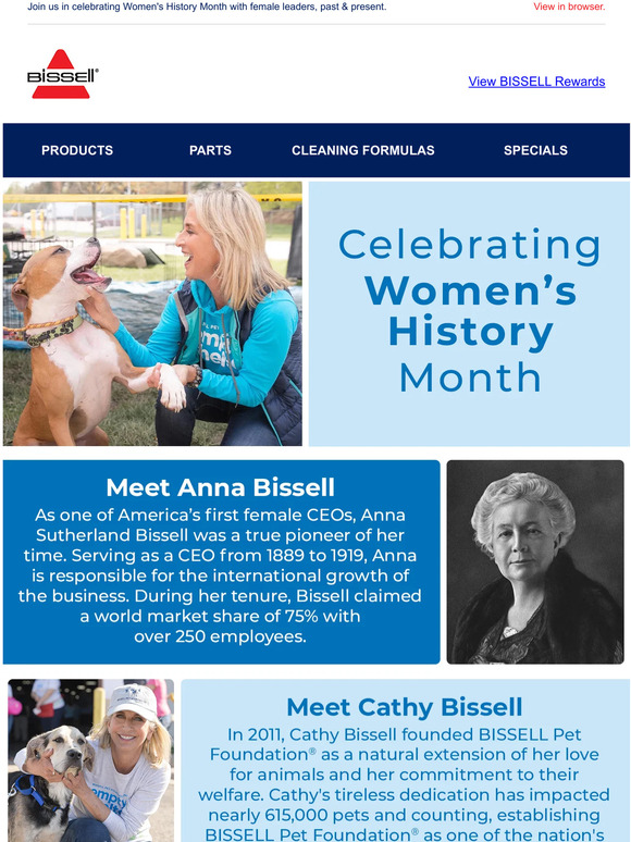 Bissell: Meet one of America’s first female CEOs — Anna Bissell! | Milled