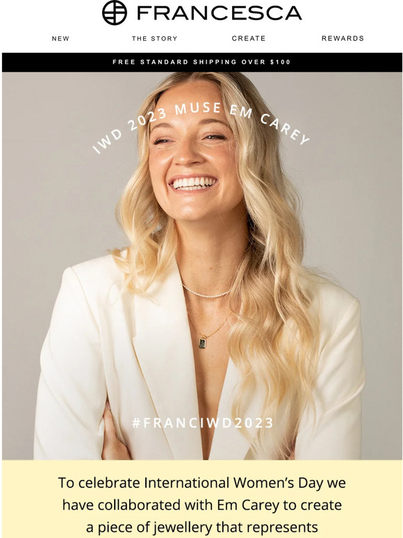 Francesca Collections: Francesca X Em Carey | Milled