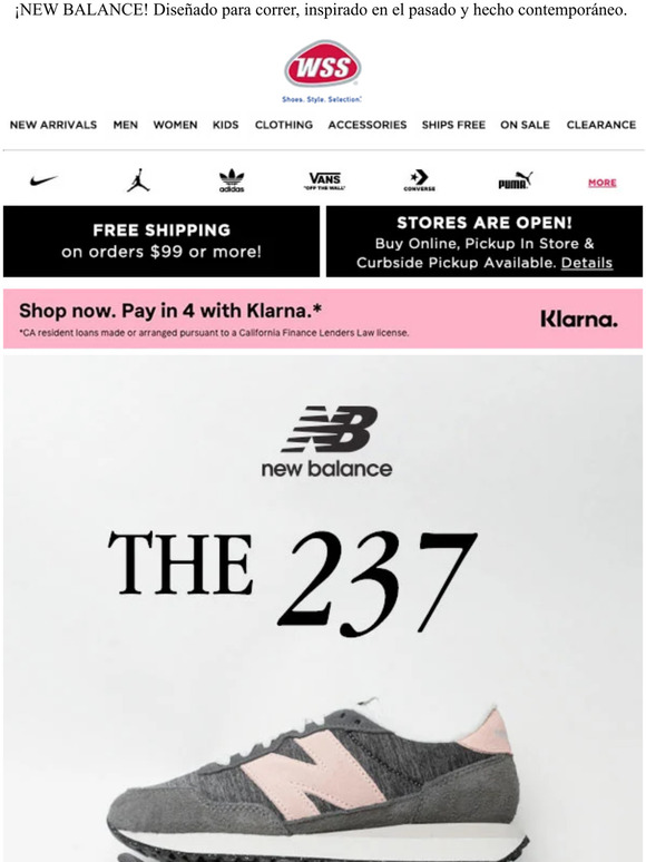 WSS: NEW BALANCE! A Heritage Running Shoe Made Contemporary | Milled