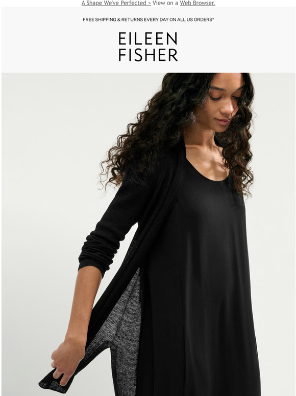 EILEEN FISHER: Our Iconic Cardigan | Milled