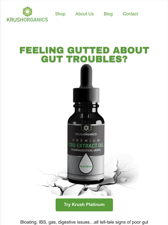 Krush Organics: How to spot a poor gut (and how to fix it) | Milled