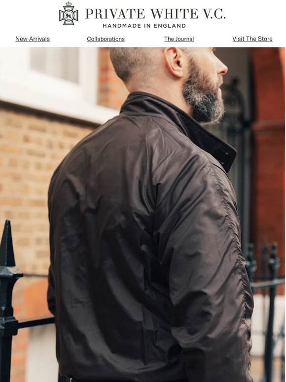 Private White V.C.: The Permanent Style Reversible Suede Bomber | Milled