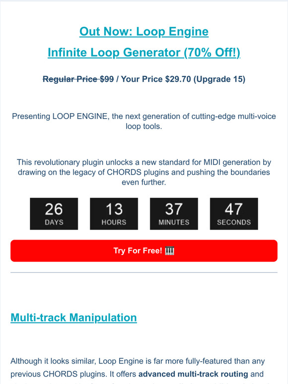 WA Production: Out Now: Loop Engine 🎹🔥 | Milled