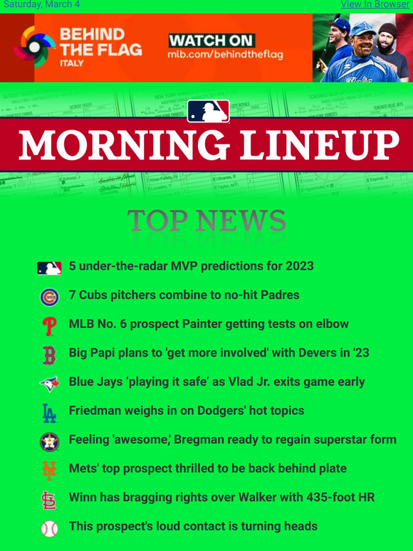 MLB: 5 under-the-radar MVP predictions for 2023 | Milled