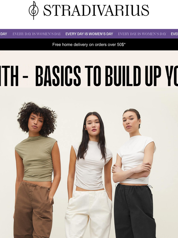 Stradivarius: Basics guide 2023: the must-haves ️ | Milled