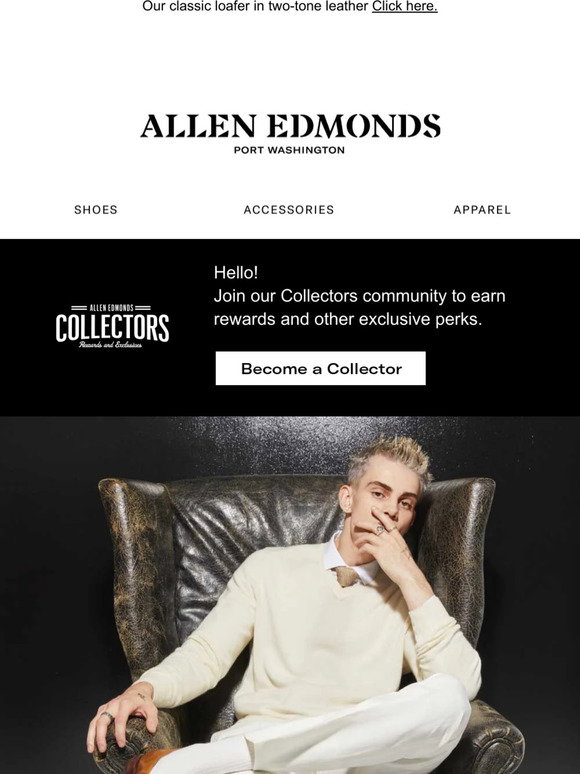 Allen Edmonds: The Randolph Spectator: An icon boldly reimagined | Milled