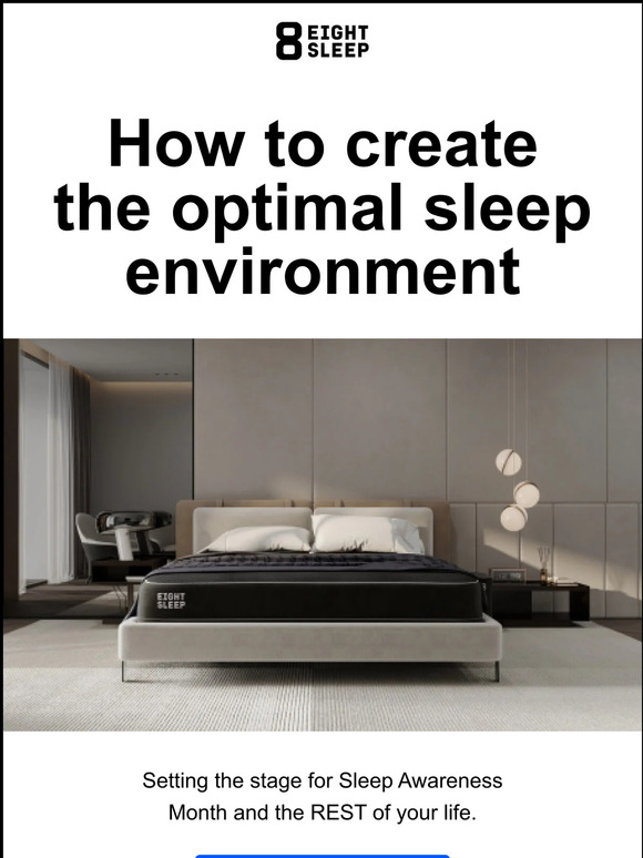 Eight Sleep: This is how to create the optimal sleep environment → | Milled