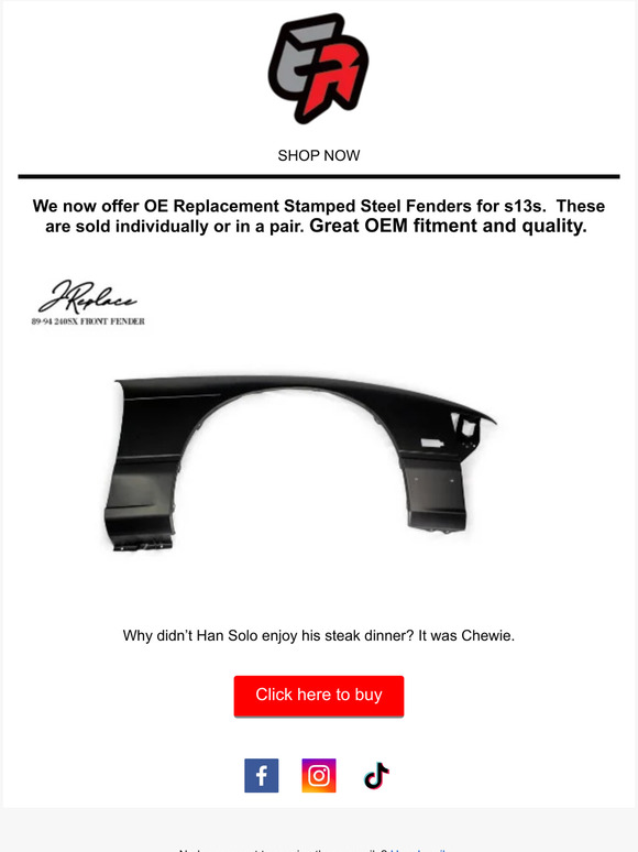 Enjuku Racing: 🚨 Boost the Look of Your S13 with New Fenders 🚨 | Milled