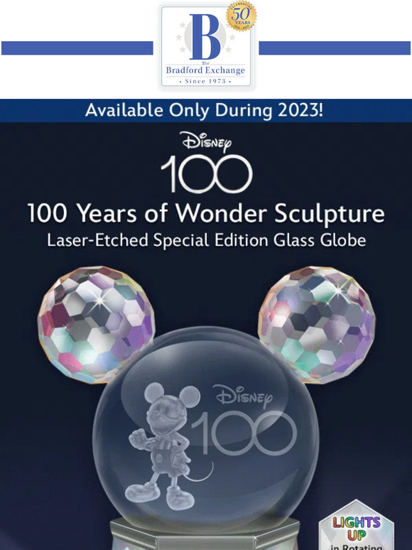 Bradford Exchange: See Disney's Mickey Mouse in a Brilliant Centennial ...