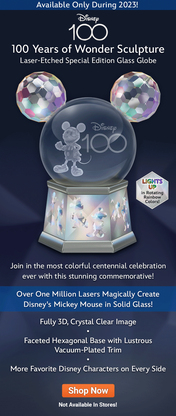 Bradford Exchange: See Disney's Mickey Mouse in a Brilliant Centennial ...