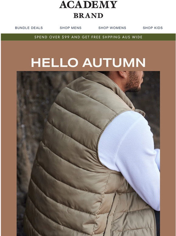 Academy Brand: Introducing the Puffer Vest | Milled