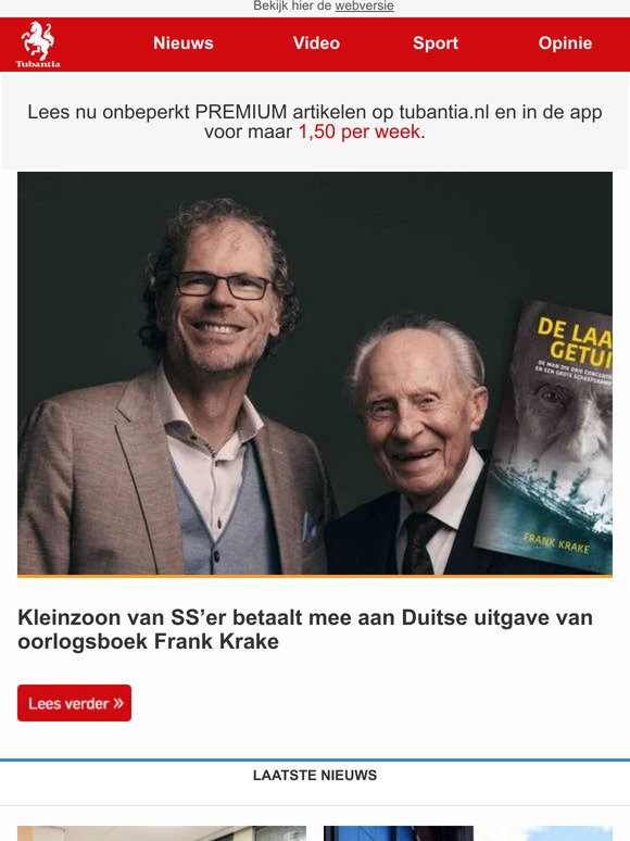 Tubantia: Kleinzoon van SS’er betaalt mee aan Duitse uitgave van ...