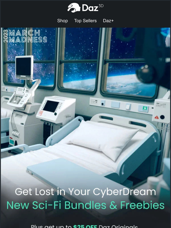 DAZ 3D: Get Lost in Your CyberDream - New Sci-Fi Bundles & Freebies | Milled