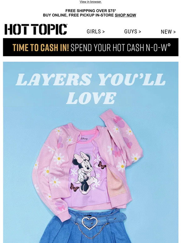 Hot Topic: Dress code: Tanks, tube tops, cardigans & more | Milled