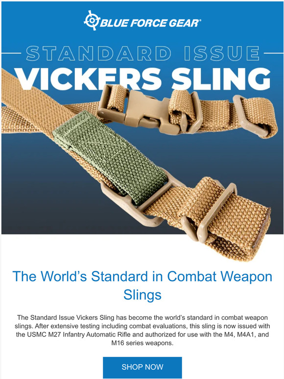 Blue Force Gear: The World’s Standard in Combat Weapon Slings | Milled