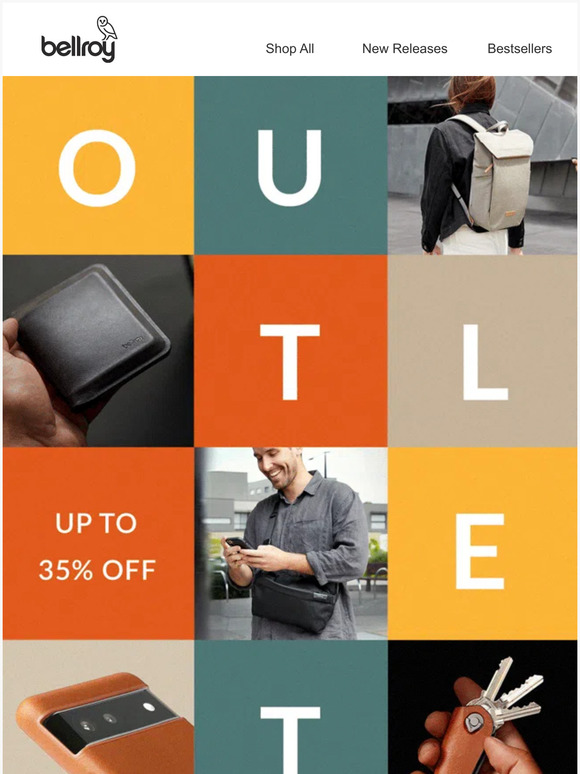 Bellroy: Your exclusive Outlet access! | Milled