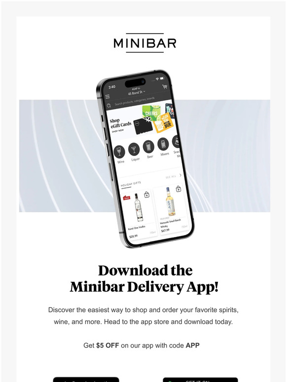 Minibar Delivery: It's All About the Minibar Delivery App! | Milled