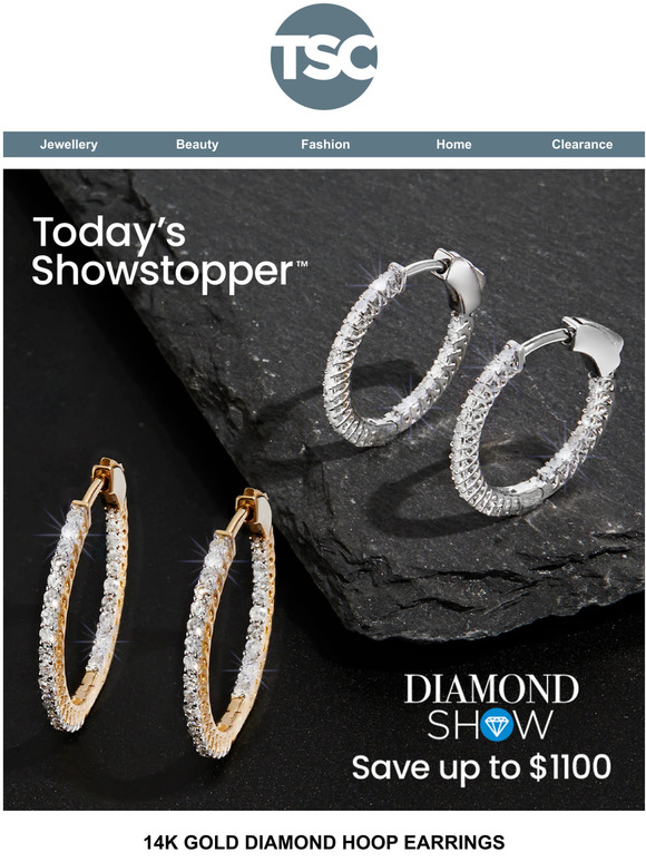 The Shopping Channel: Today’s Showstopper™ - Diamond Show | Milled
