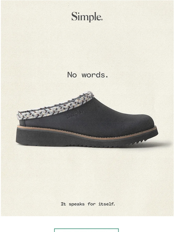 Simple: What words best describe the Original Clog? | Milled