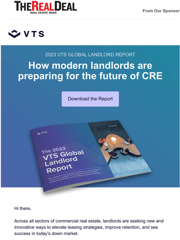 The Real Deal: VTS 2023 Global Landlord Report | Milled