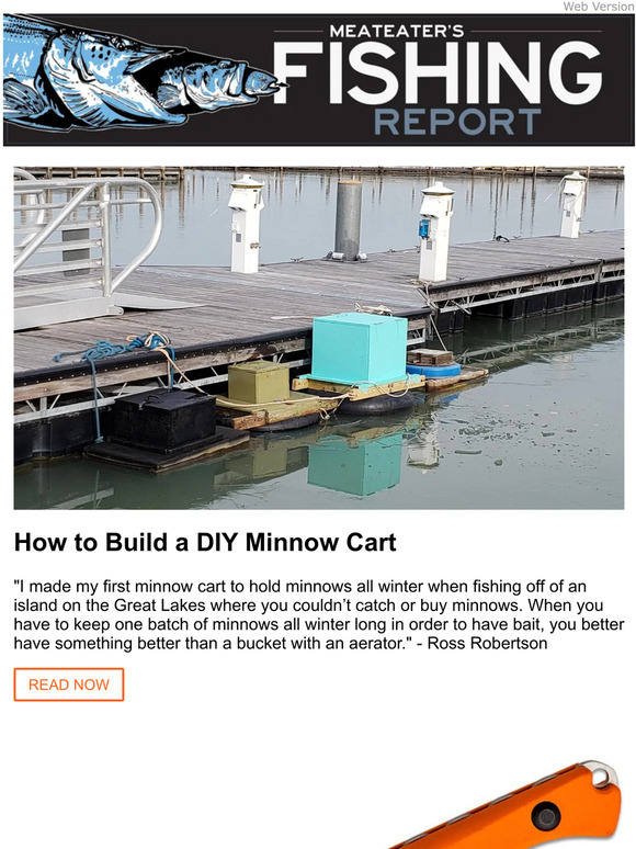 MeatEater: DIY Minnow Cart | Milled