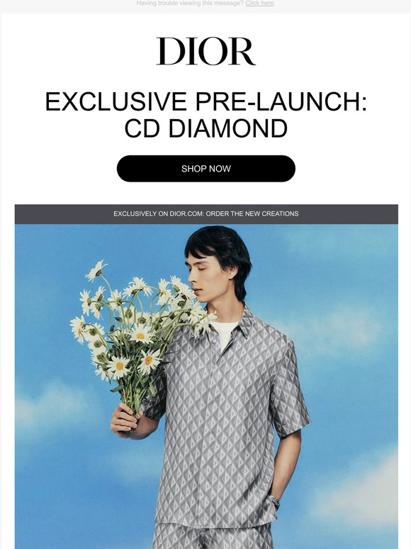 Dior: Dior.com Exclusive: CD Diamond Pre-Launch | Milled