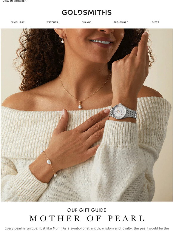 Goldsmiths: Our Gift Guide | Mother Of Pearl 🦪 | Milled