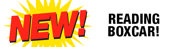 Menards: New! O Gauge Reading Boxcar! | Milled