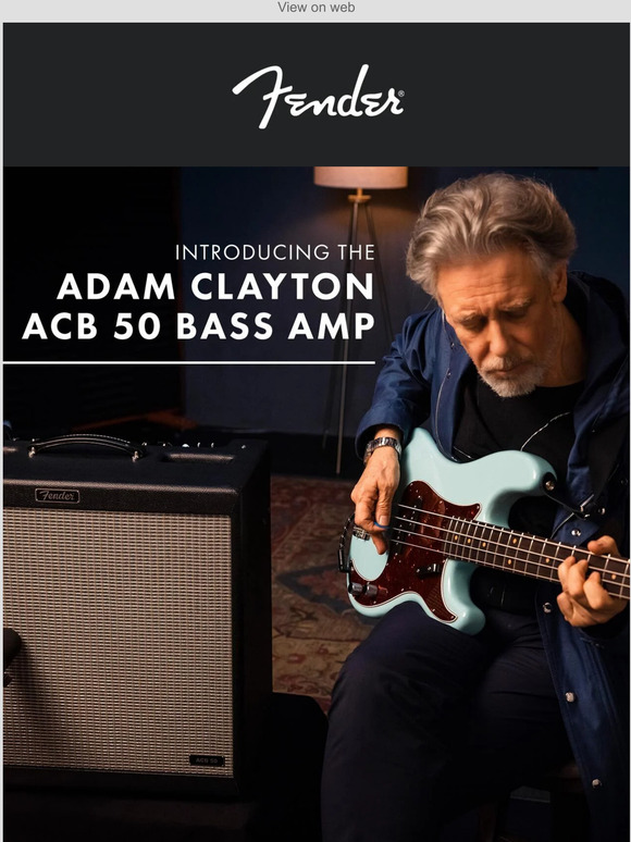 Fender: Introducing the Adam Clayton ACB 50 Bass Amp | Milled
